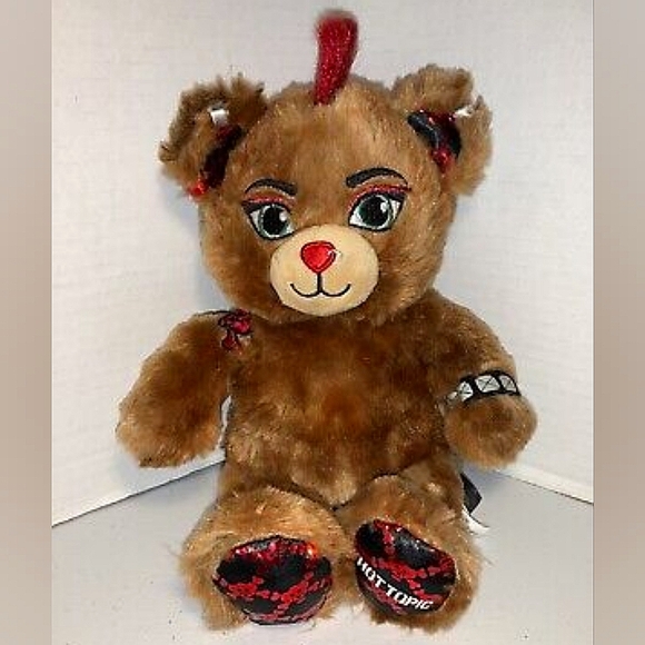Hot Topic | Toys | Build A Bear Furry N Fierce Punk Rock Emo Goth Alt ...